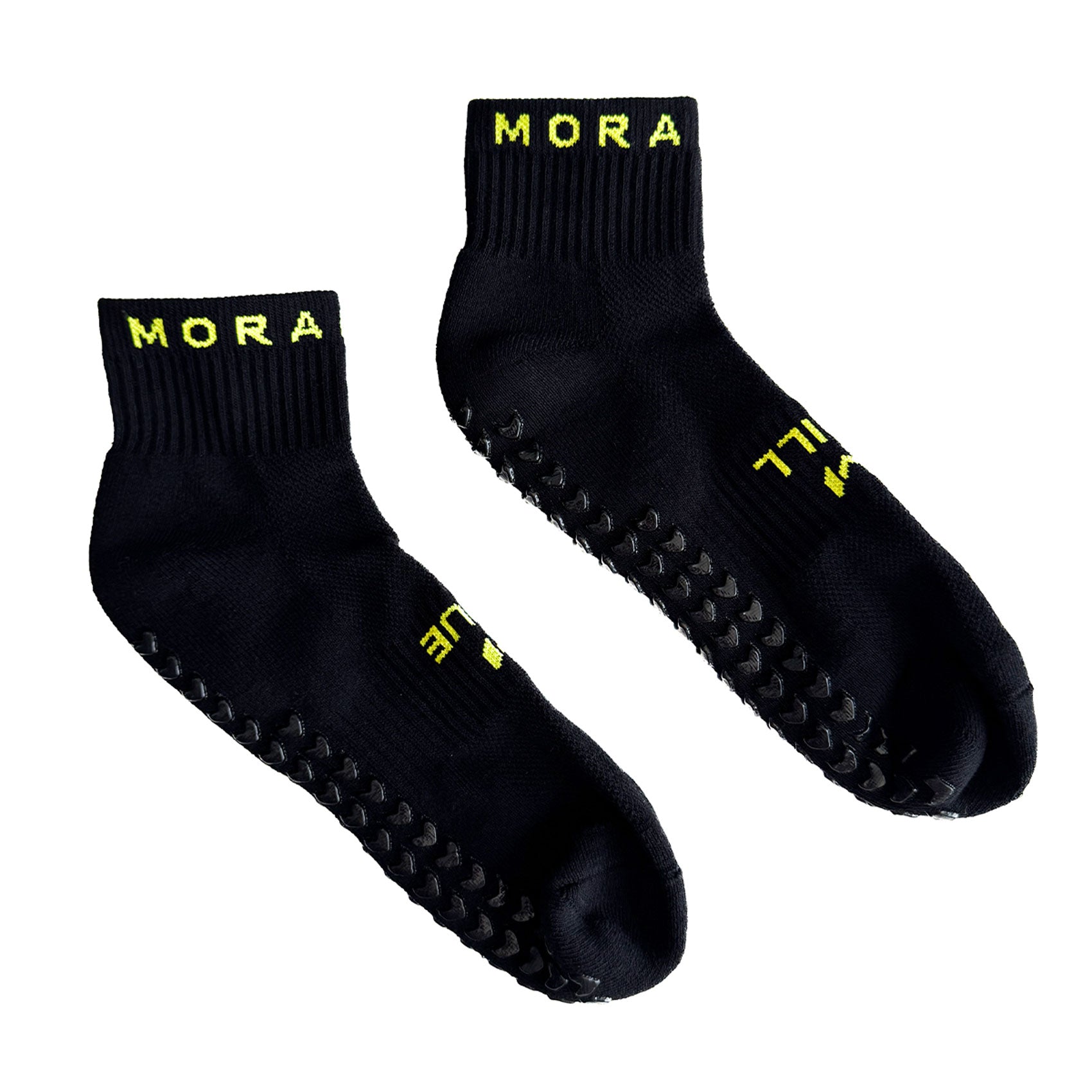 Moradness | Skill Issue Black and Neon Sim Racing Socks